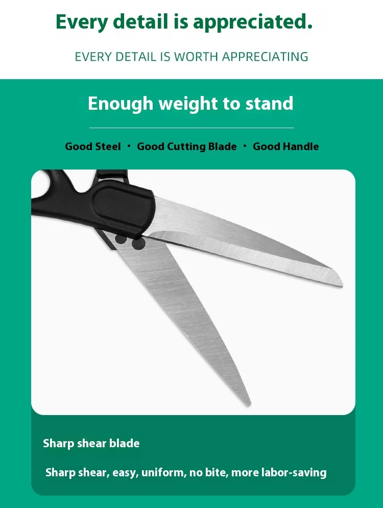 Multi-Purpose Household Kitchen Scissors with Sharpener Sleeve Bone ...