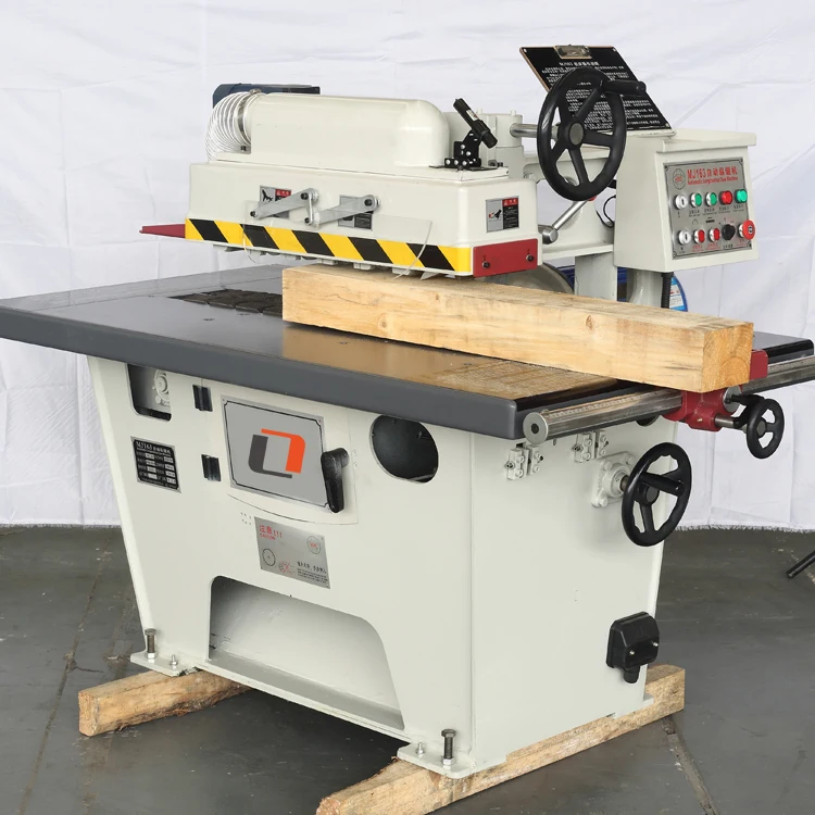 Mj163 Automatic Feeding High Precision Straight Line Rip Saw Machine ...