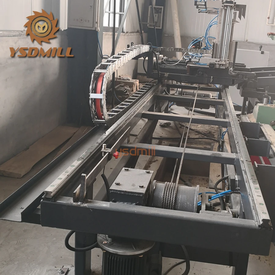 Thin Kerf Blade Round Wood Sawing Bandsaw Machine - Easy to Operate