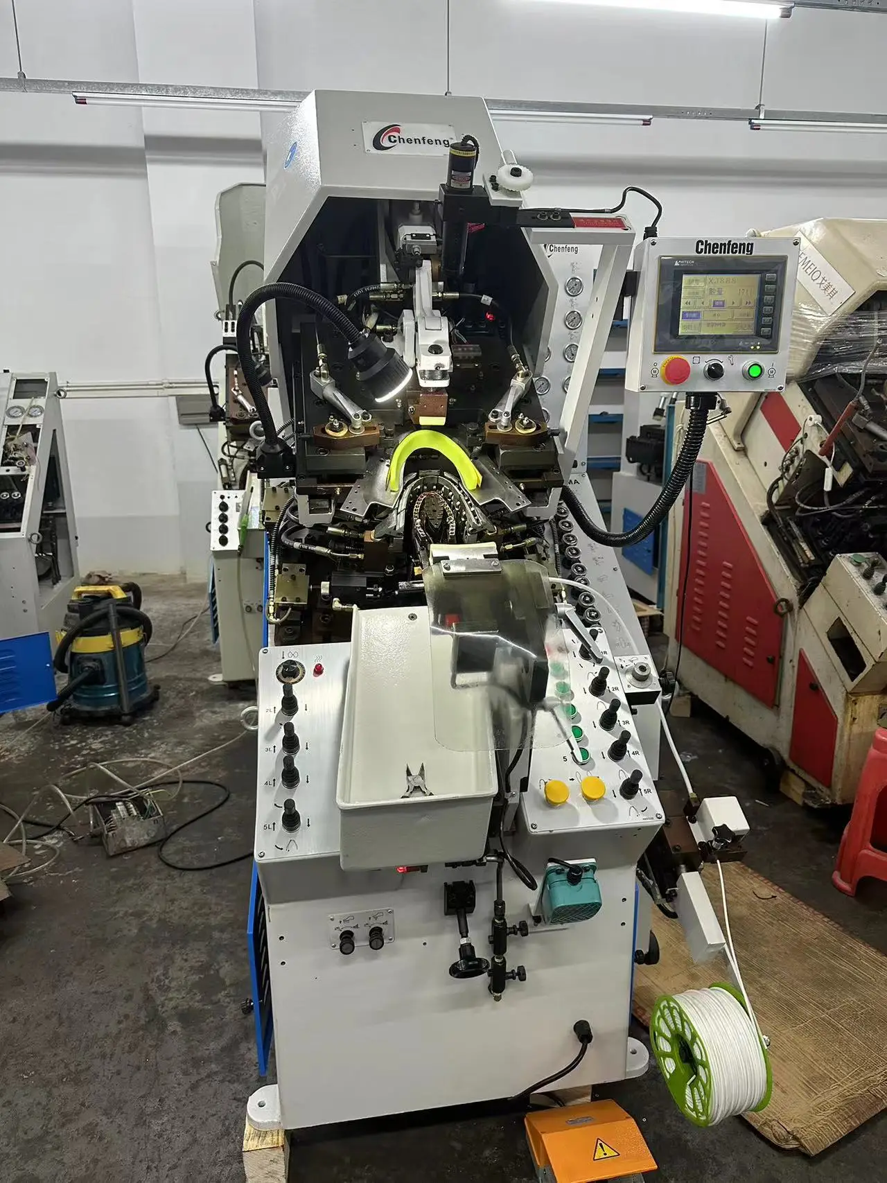 9 Pincer Hydraulic Shoe Last Making Machine CF-747