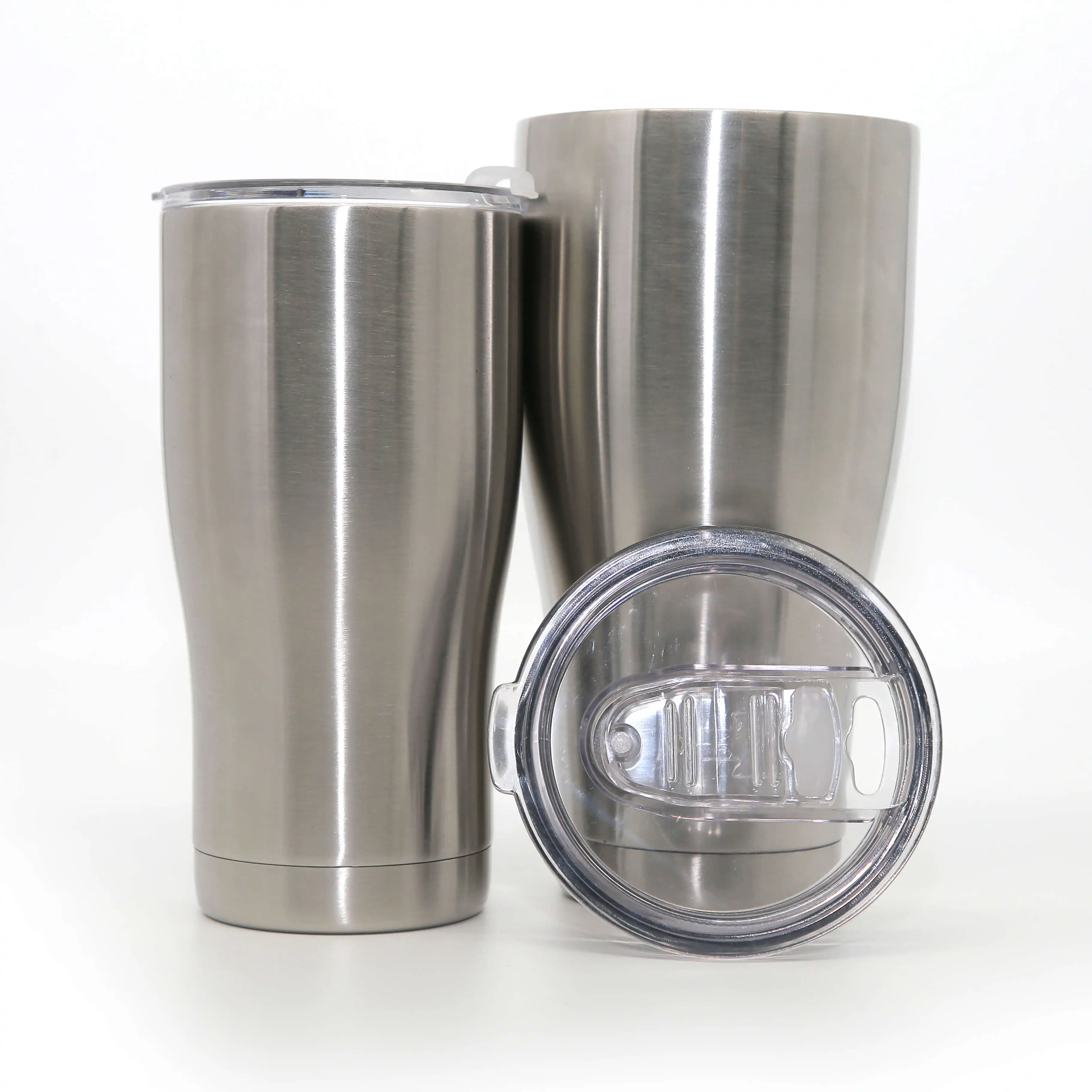 Car Cups In Double Wall 30 Oz Stainless Steel Tumbler With Straw And ...