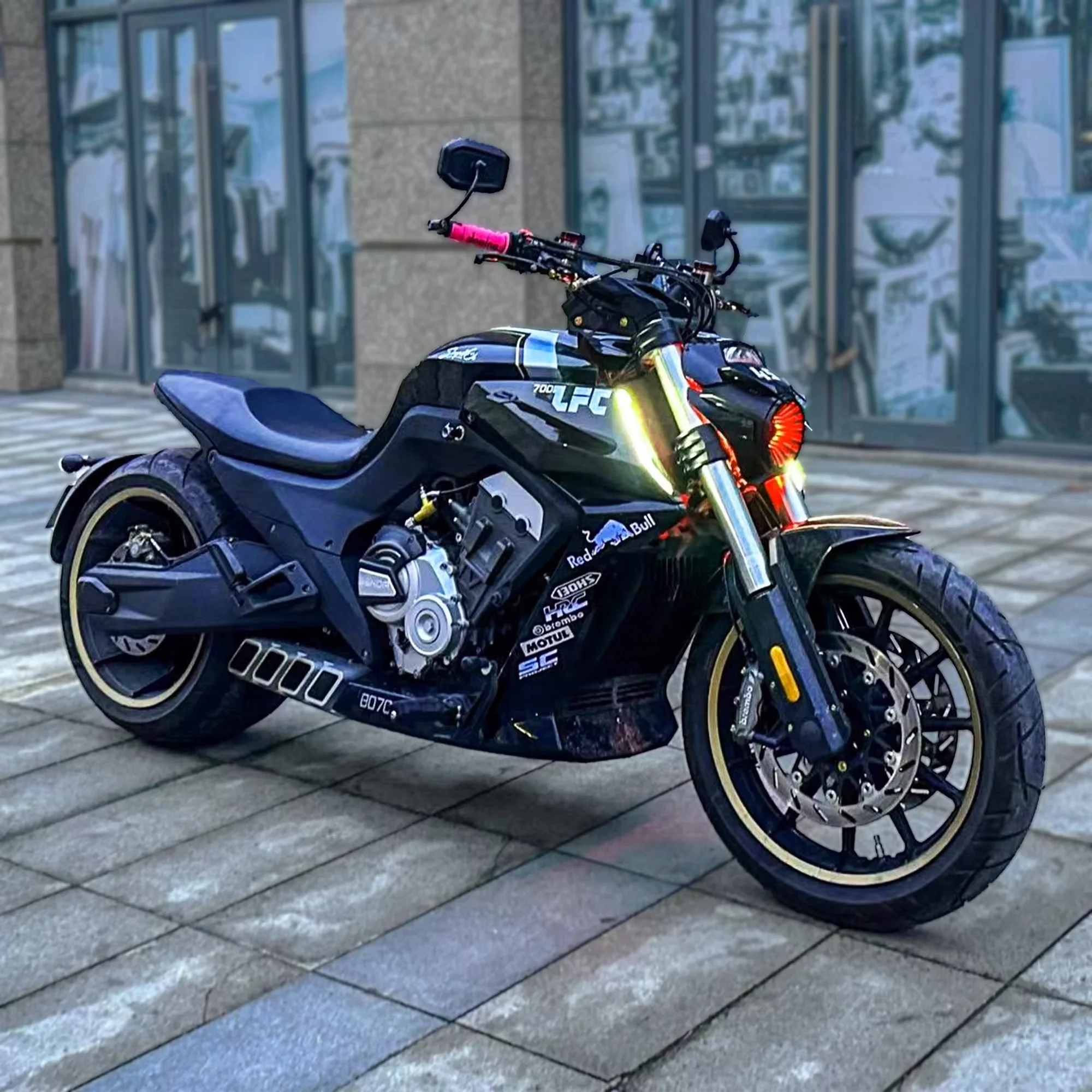 500CC 700CC 200km/h Gas Classic Vintage Cruiser Motorcycles for Adult