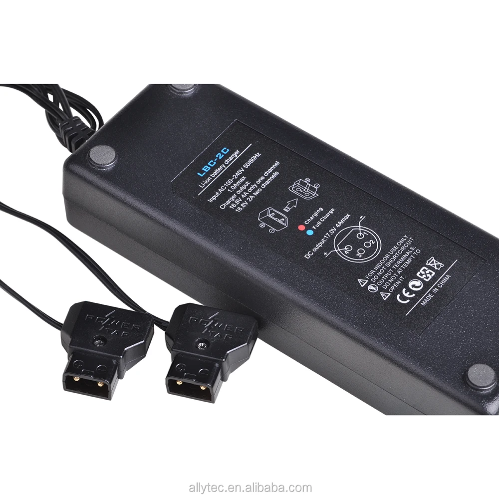 4A 2 Ports D-tap Charger for Sony V-mount V-lock Battery HDW-800P PDW ...