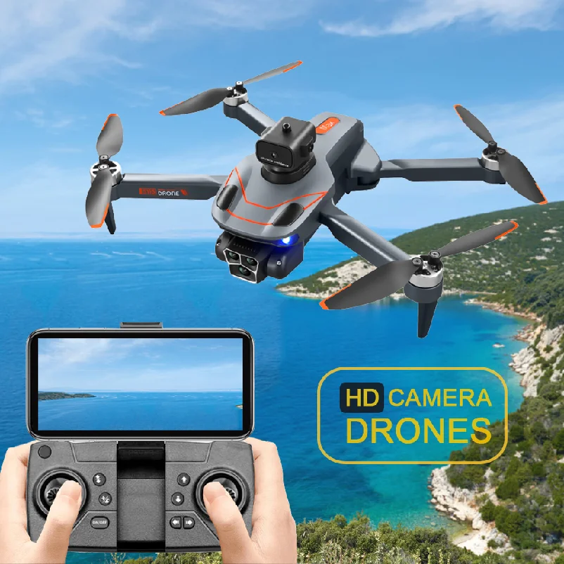 Foldable Four-axis Drone Three-axis Self-stabilizing Frame Rc Fpv 4k/8k ...