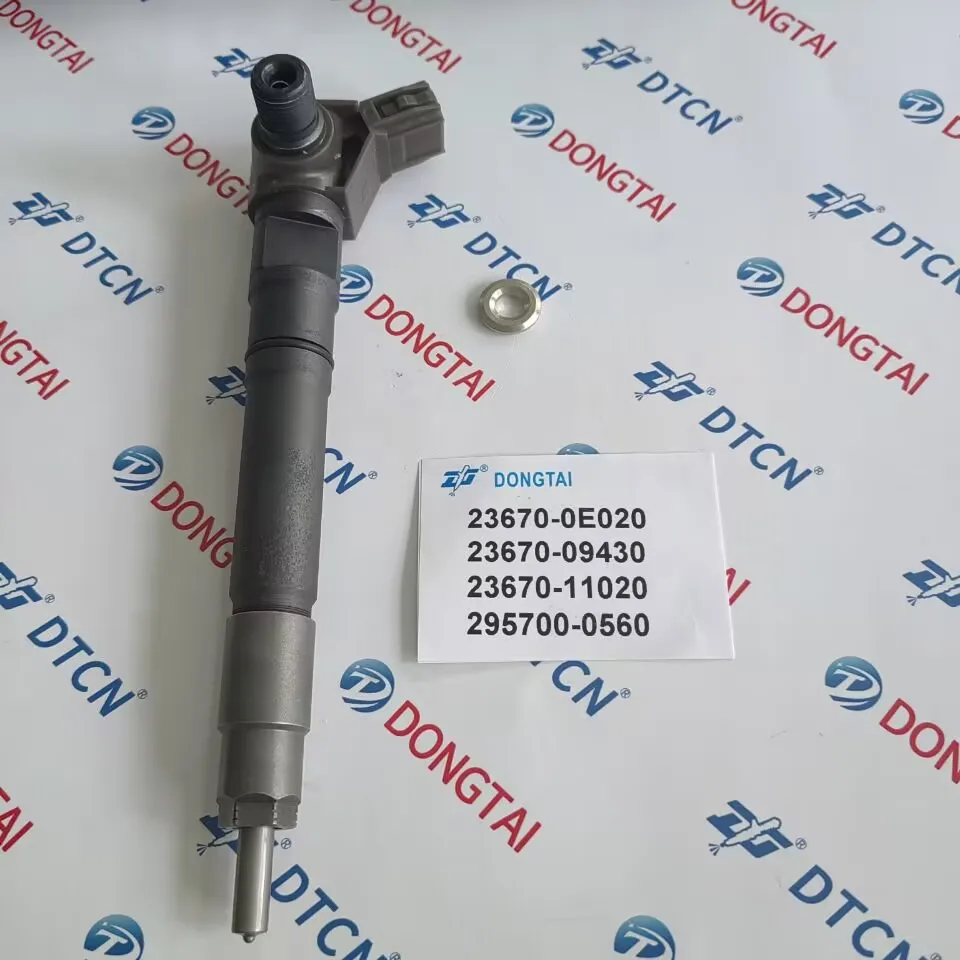 G4 Common Rail Injector 23670-0E020 23670-09430 23670-11020 095000-6613 ...