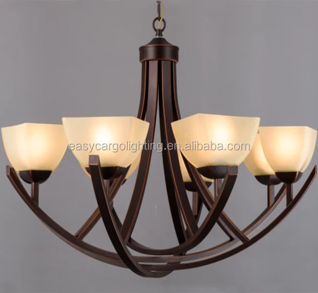 E27 Light Source Nordic Living Room Black And Red Gold Luxury Antique ...