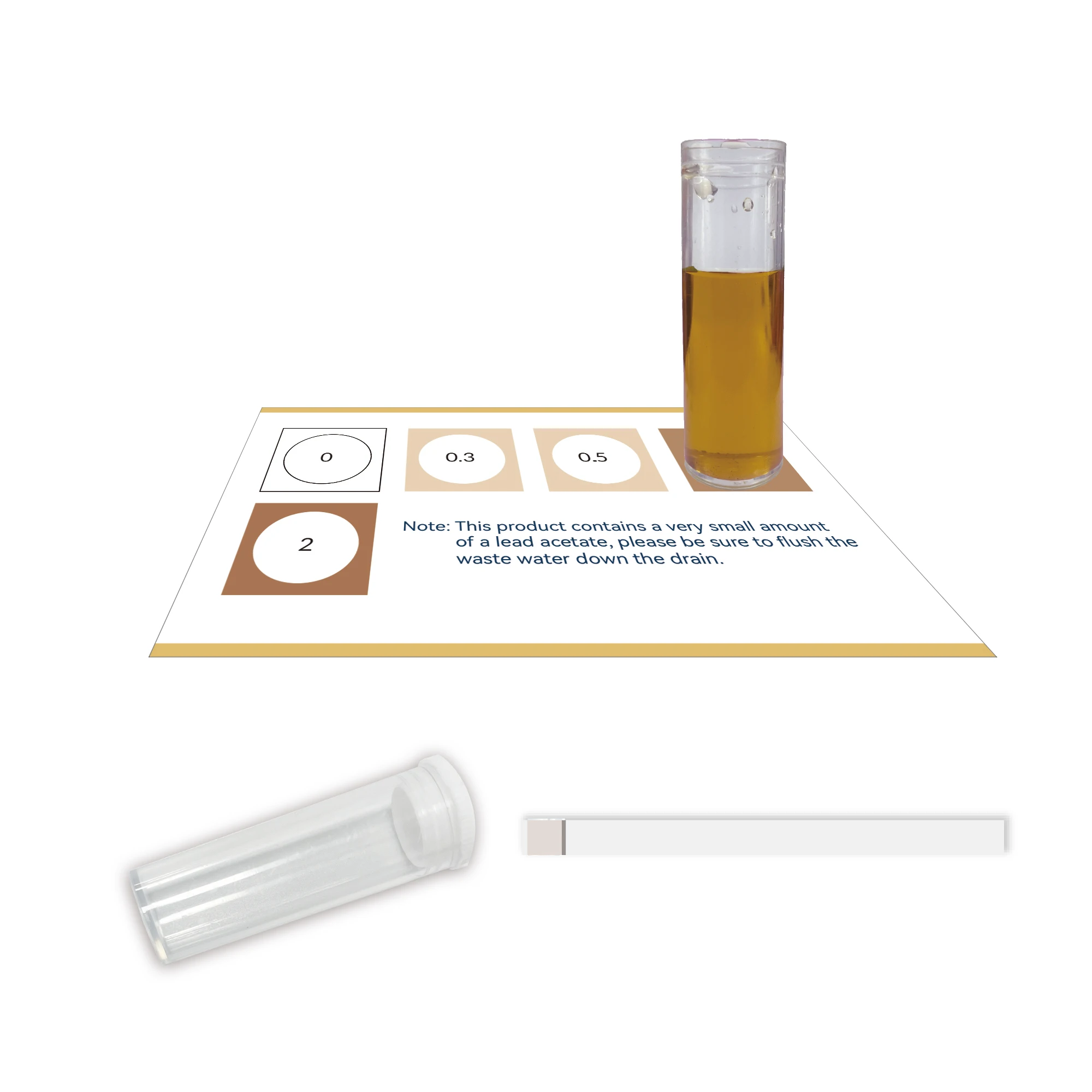 New Product Small Range Hydrogen Sulfide Test For Drinking Water Low ...