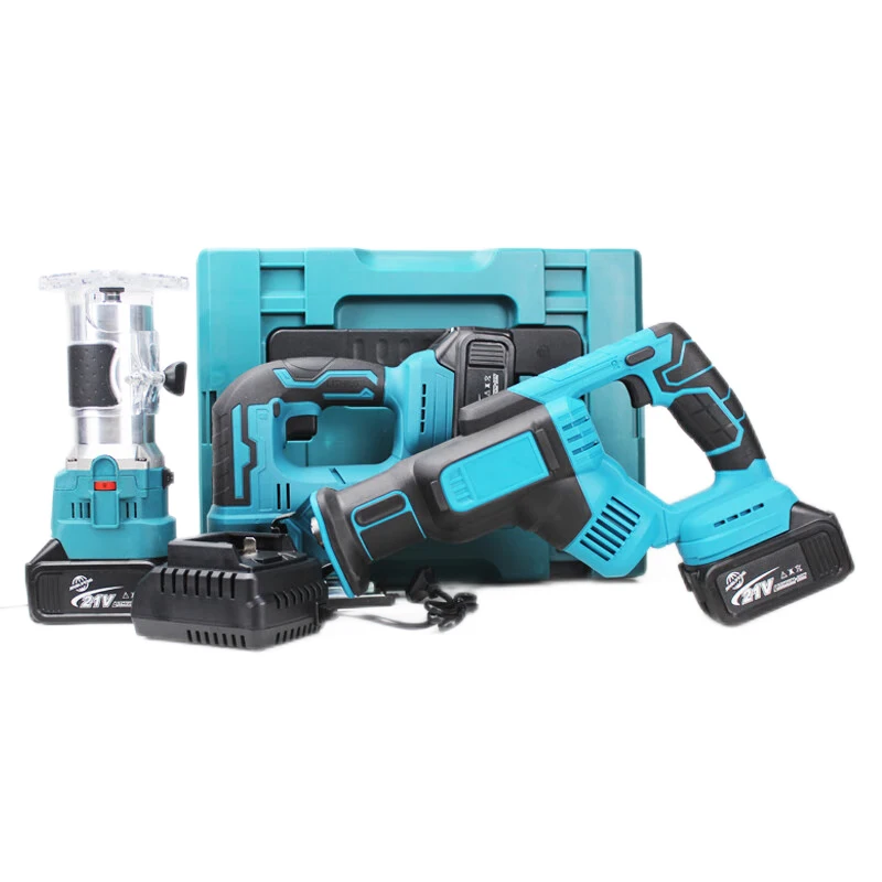 Cordless Power Tools Combo Kit - 21V Lithium Battery Power Tools Kit