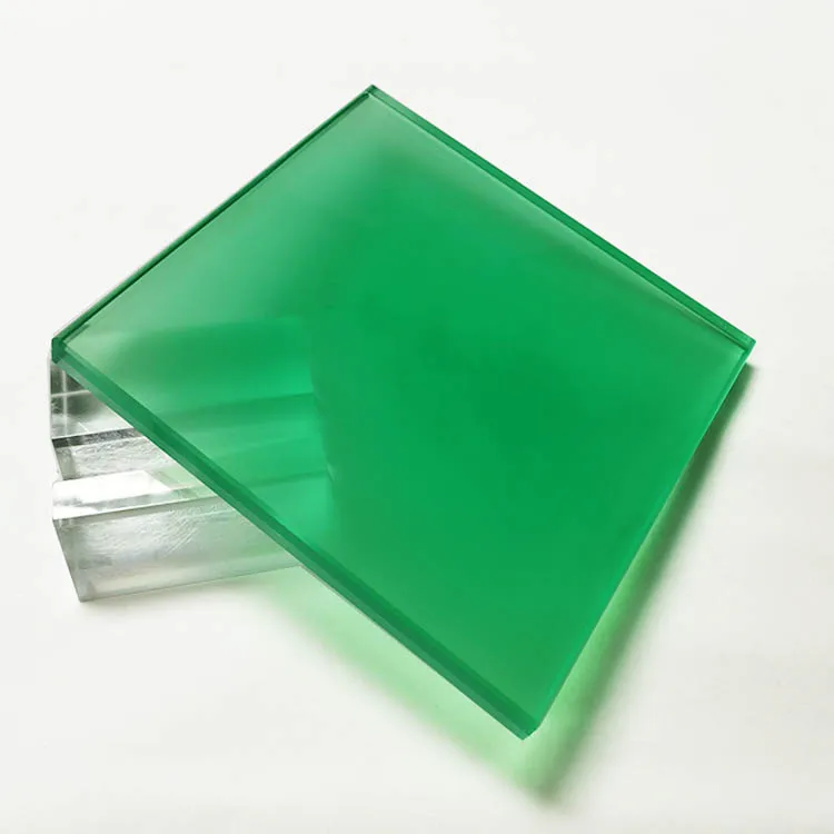 Colored Tempered Laminated Glass - Durable & Stylish