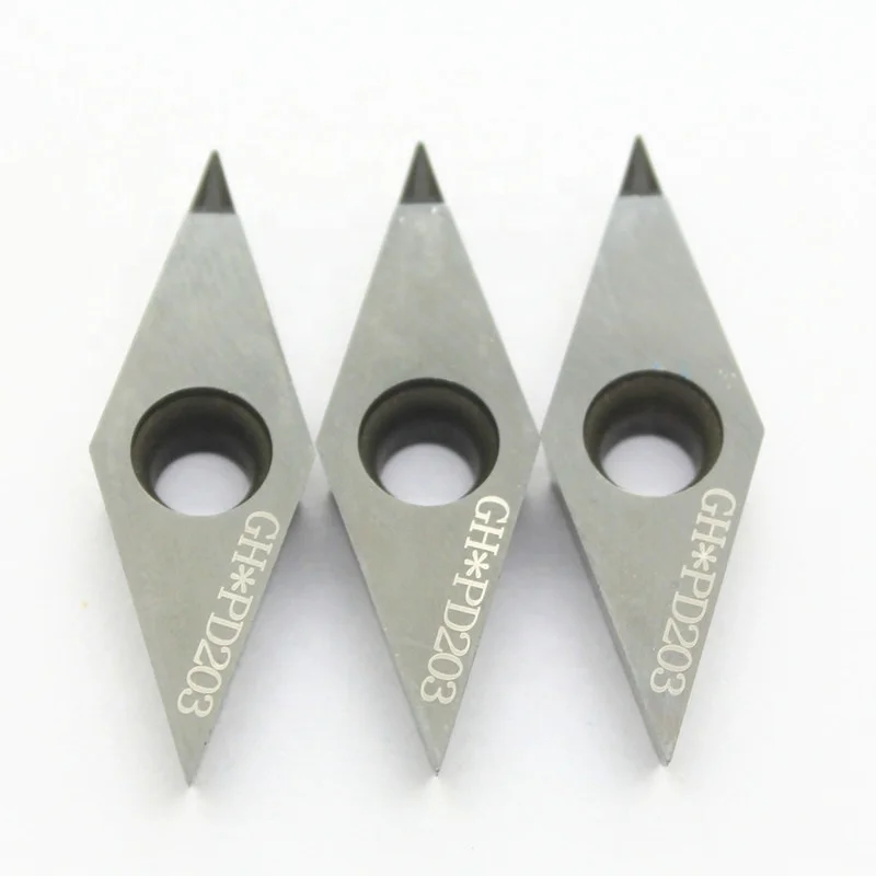 High Abrasive CNC Diamond PCD Tipped Turning Tools for Aluminum