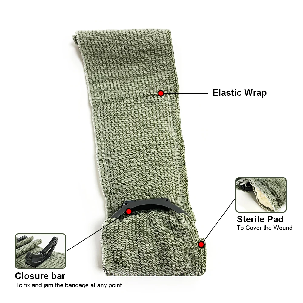 Durable Israeli Bandage 6 Inch Emergency Bandages Tourniquet Medical ...