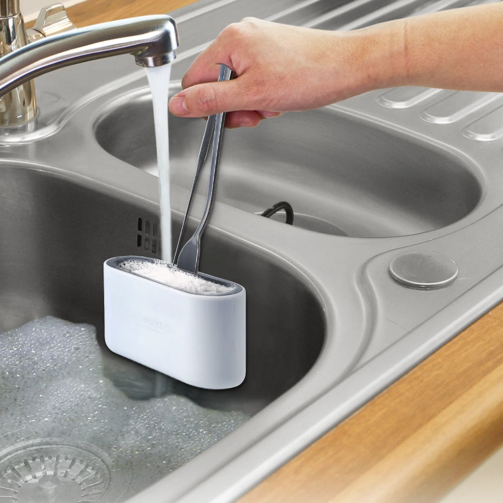 Masthome Sink Side Easy To Use Cutlery Cleaner Easy Dish Washing ...