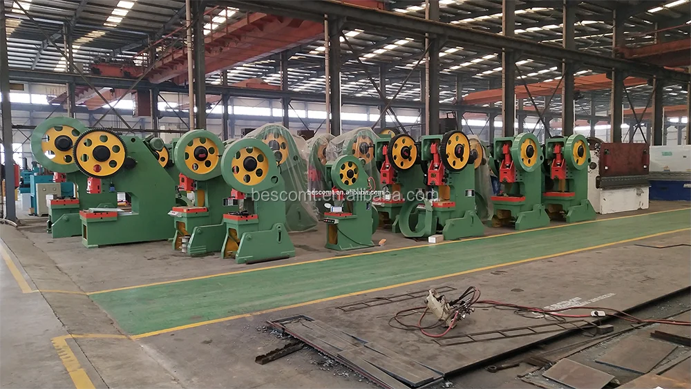 BESCO Manual Tech Power Press - Mechanical Metal Punching Machine