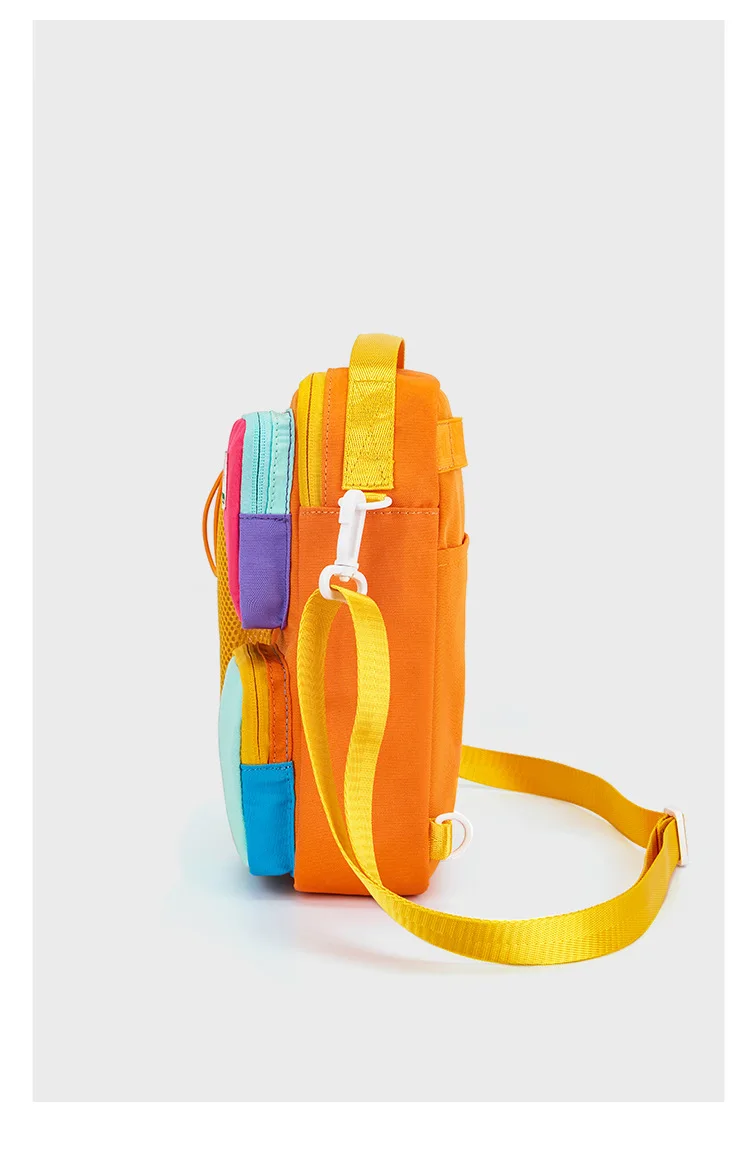 Boys Parent-Child Crossbody Backpack Single/Double Shoulder Straps ...