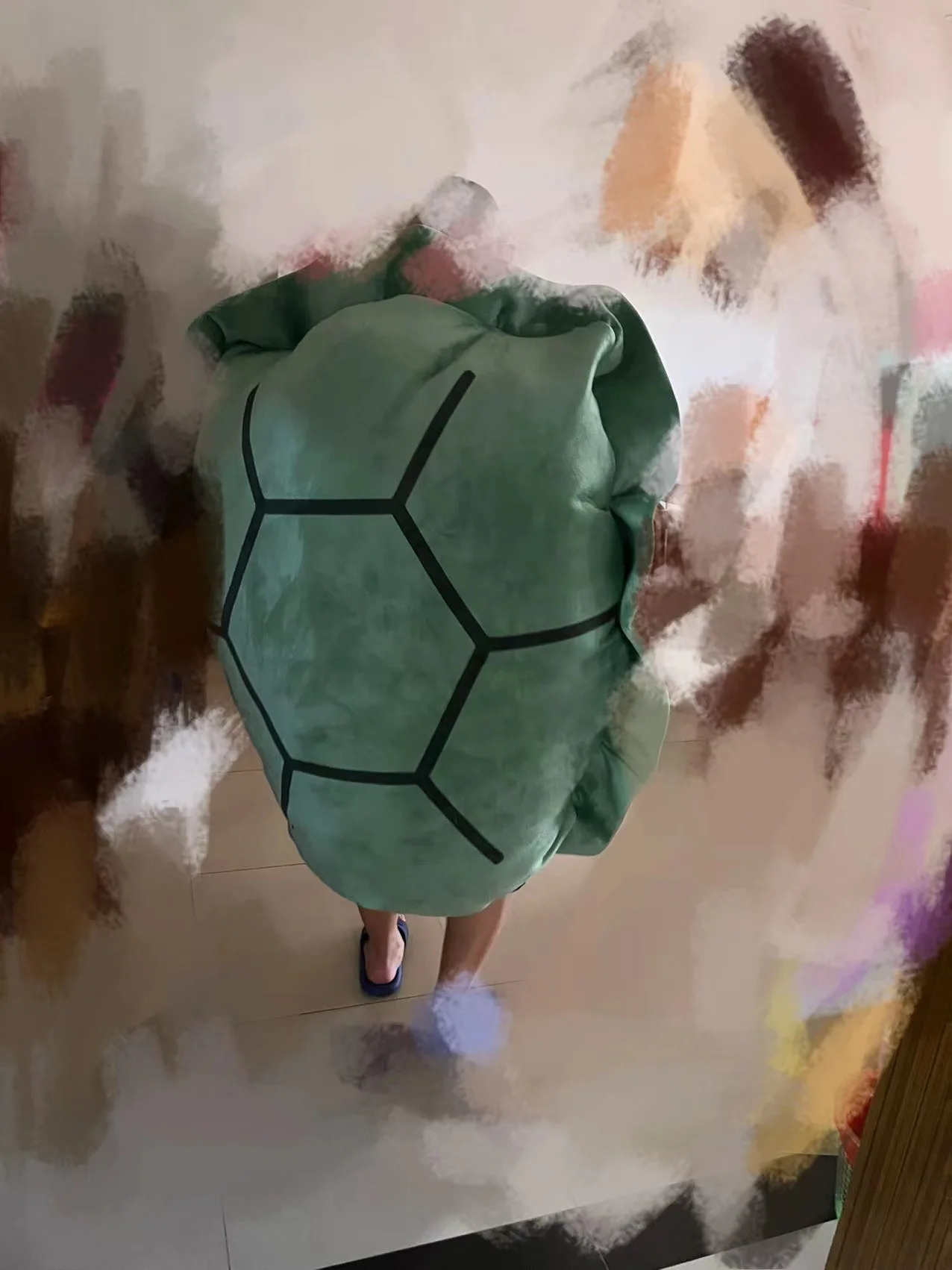 Wearable Turtle Shell Plush Toy - Soft & Super Fun Gift