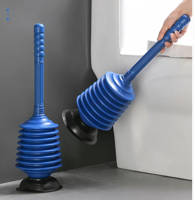 Professional Bellows Accordion Toilet Plunger - High Thrust