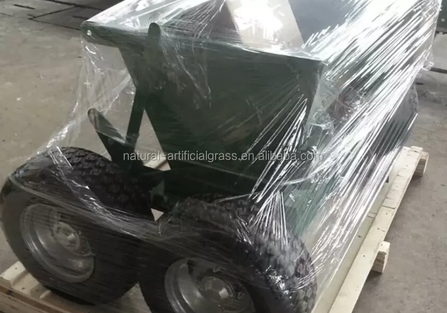 Sand Rubber Granules Infill Machine For Artificial Grass Installation ...