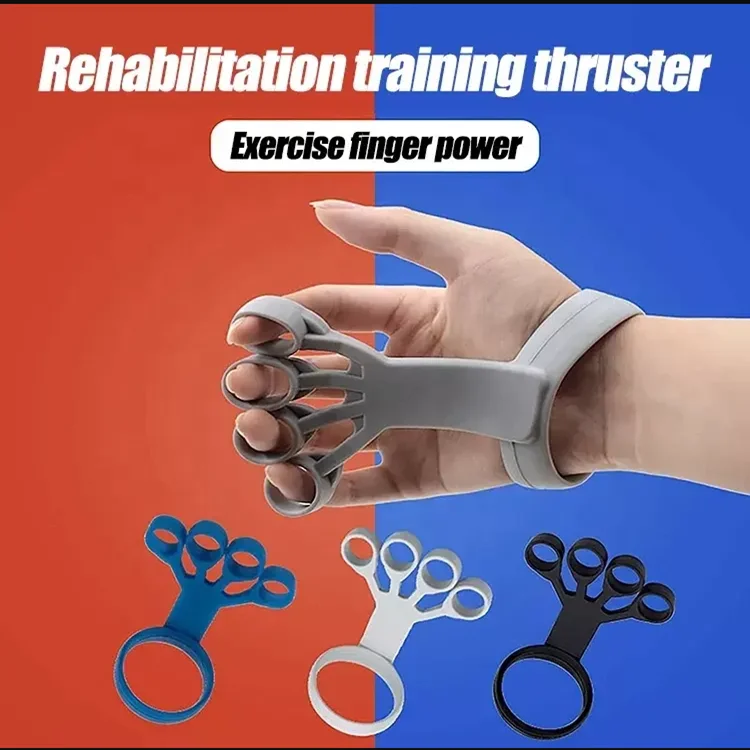 Qishuang Silicone Finger Device Hand Strengthener Hand Trainer ...