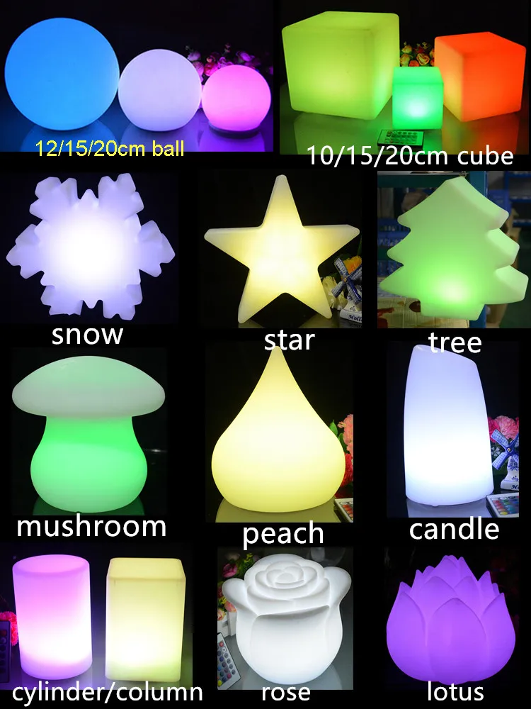 Glowing Led Cylinder Light/led Glow Cylinder/led Floor Light Cylinder ...