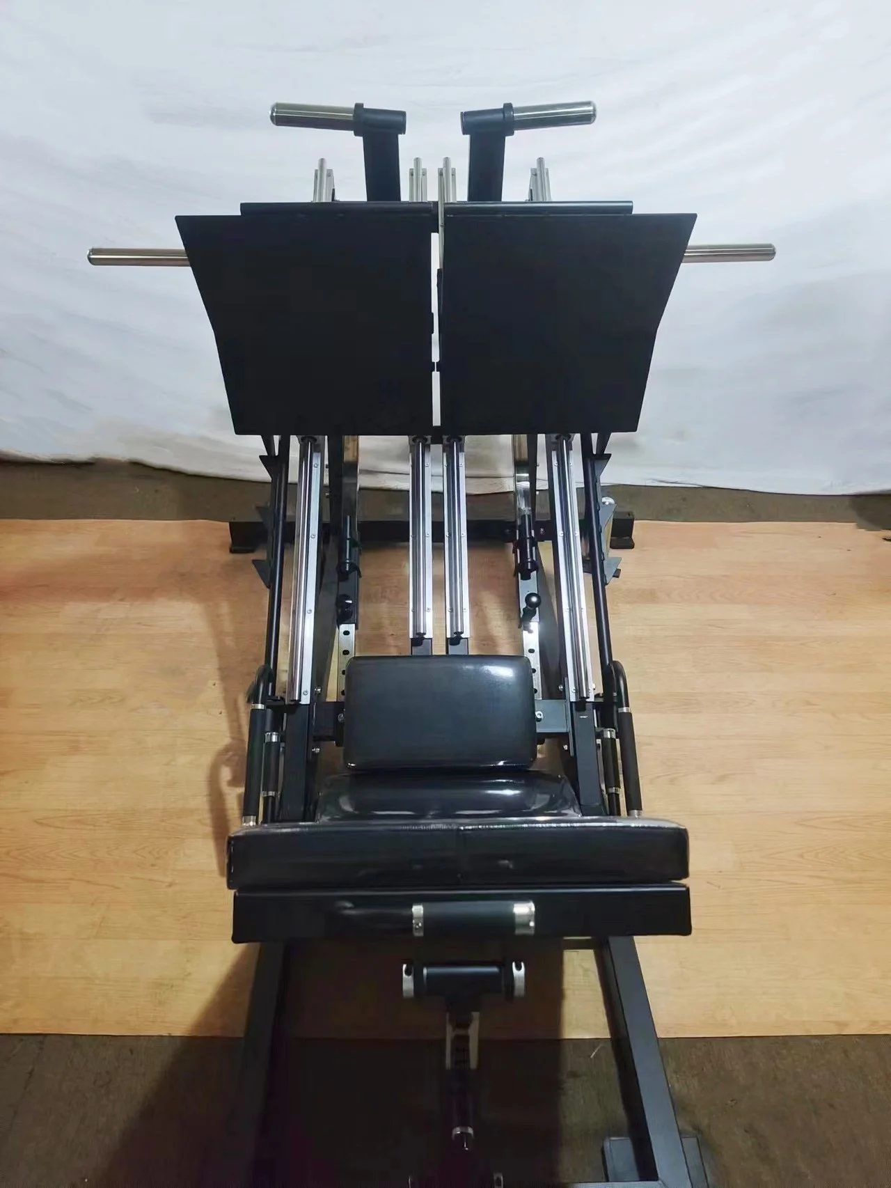 Fitness Lateral Leg Press Hack Squat Commercial 45 Degree Machine Plate ...