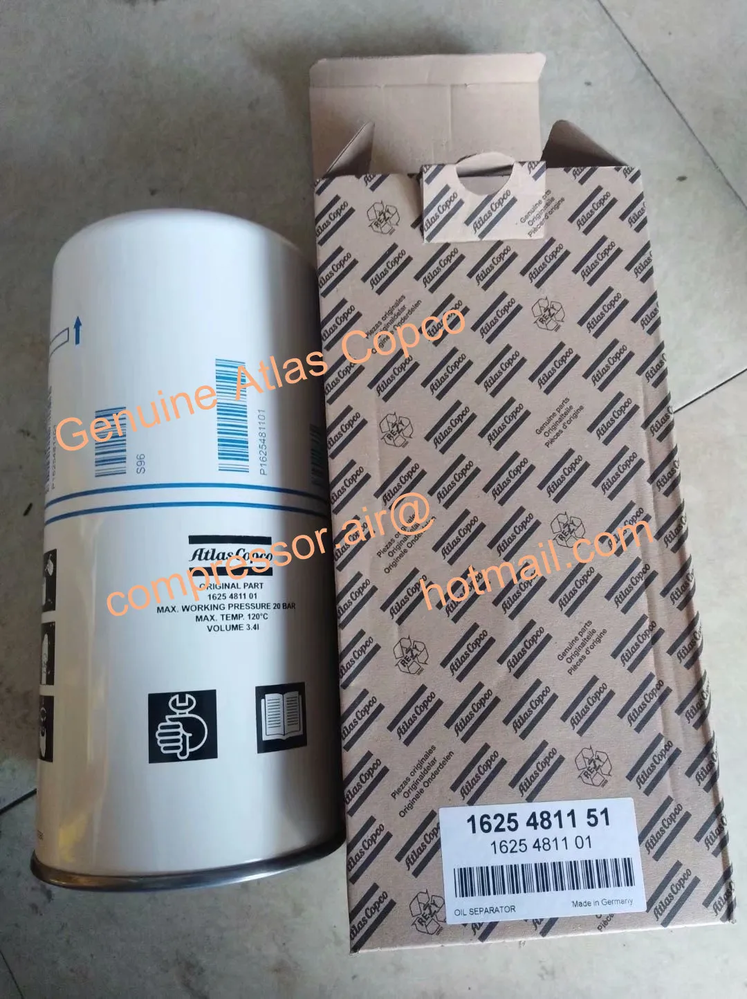 Atlas Copco 2901201800 OSV/CV Kit C111 - Compressor Part for Building ...