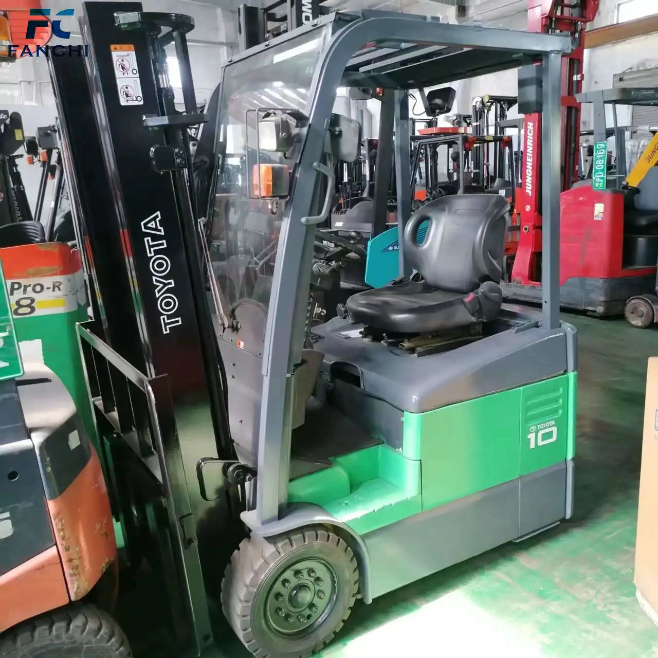 Original Imported Japanese Mini Forklift Toyota 10 Used Diesel Toyota Forklift 10 Electric ...