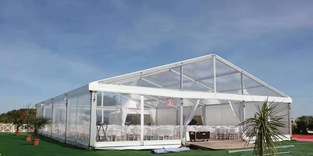 15m X 20m Tenda Pameran Outdoor - Permanent Exhibition Marquee