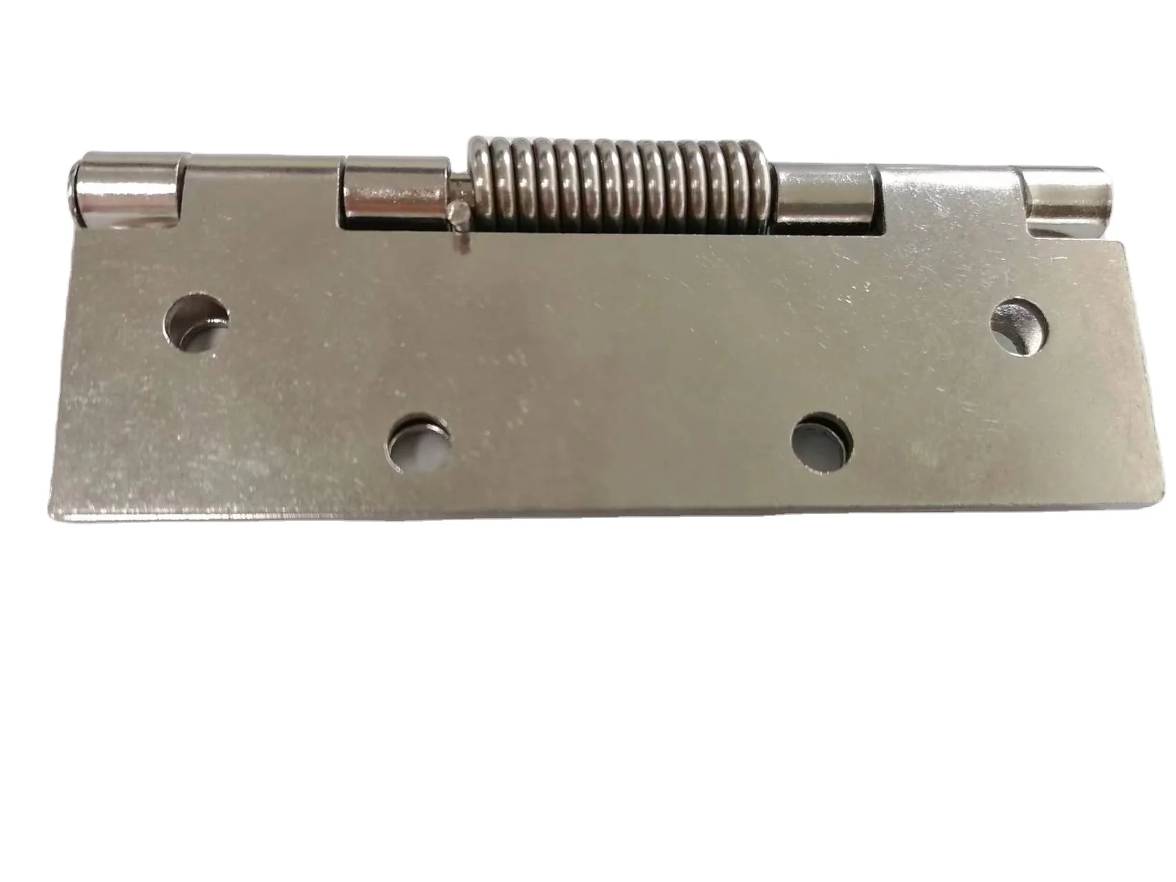 Spring Loaded Hinge for Sofa Arm Tray - Automatic Close