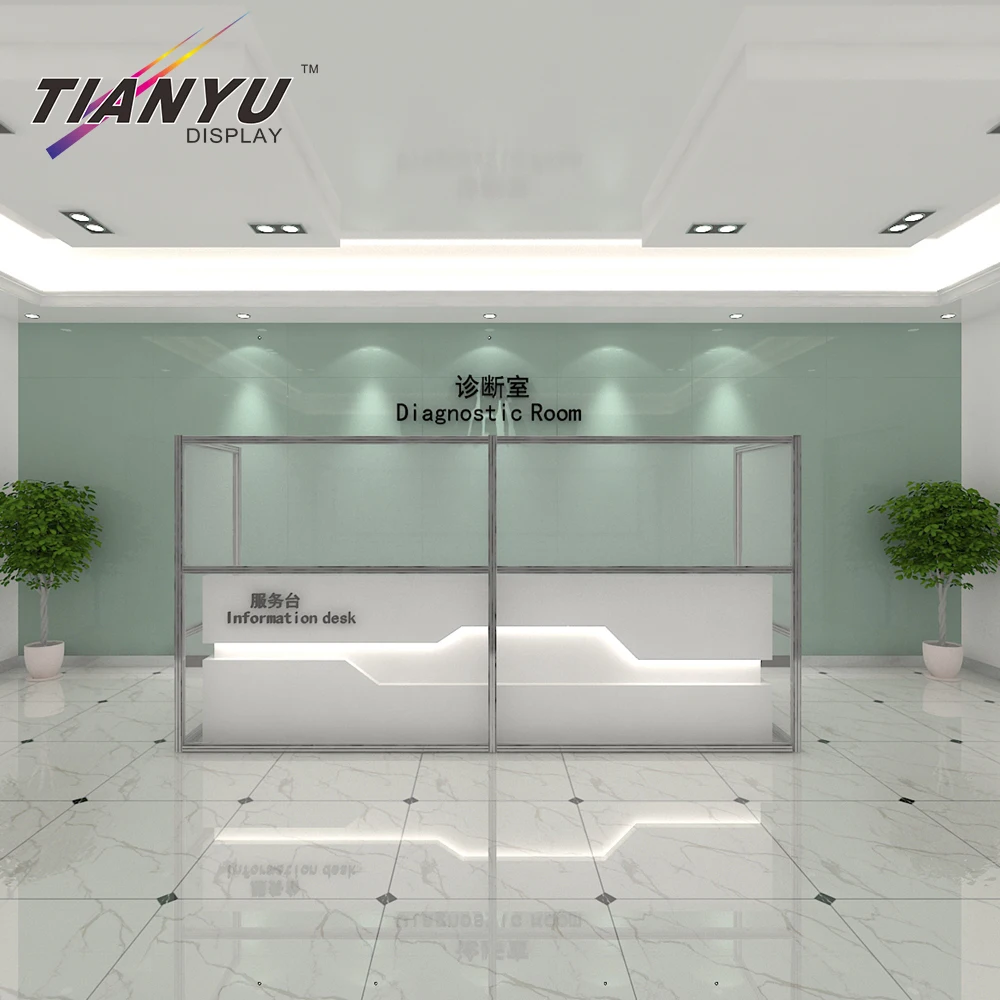 Easy Setup Medical Isolation Portable Reception Counter Table Triage ...