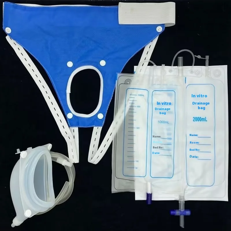 Men's Women's Elderly Adult Silicone Breathable Urinal Disposable ...