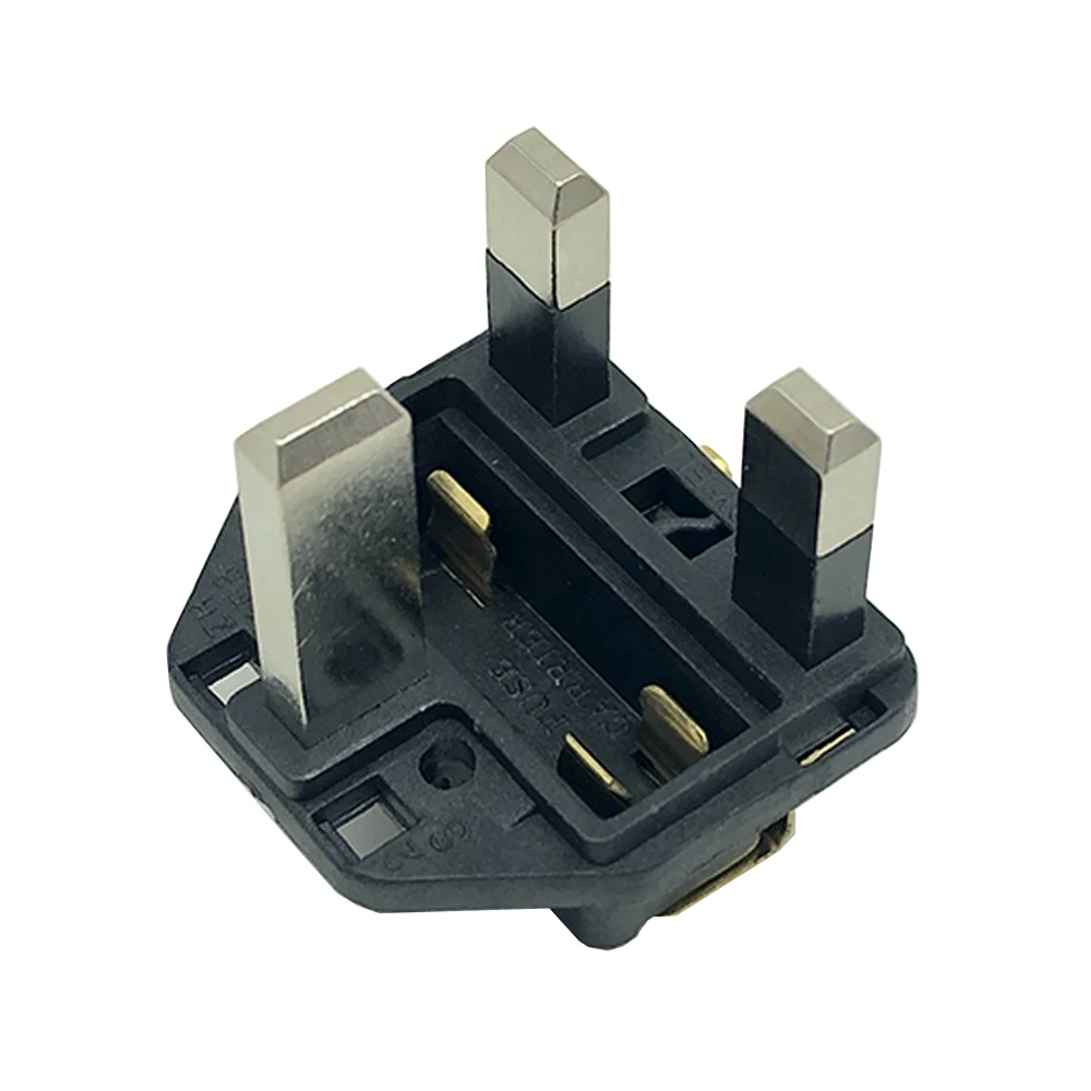 Factory Direct Schuko Plug Insert 4.8mm Europe 3 Pin Brass Plug Insert ...