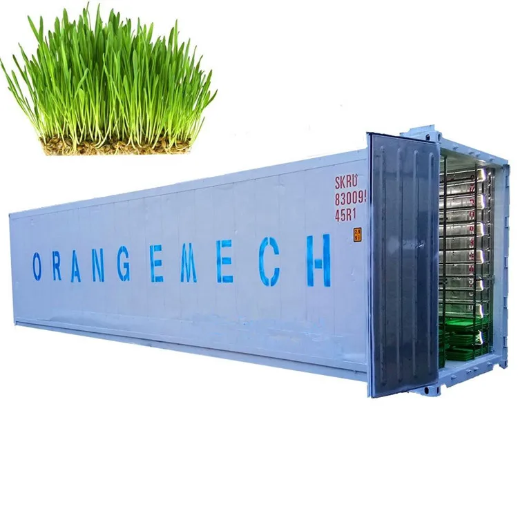 Orangemech Hydroponic Fodder Growing System - High Efficiency