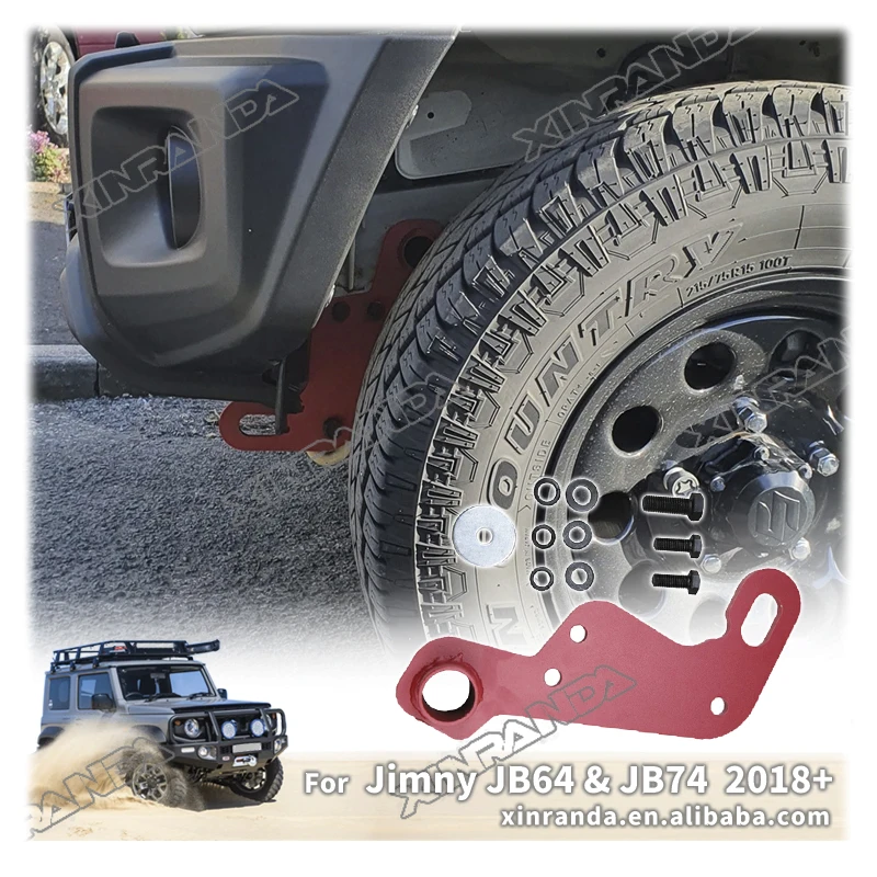 In Stock Jimny Jb74 Accessories Front Left Tow Hook Towing Hook For Jimny 2019 Jb74 Jb64 Jb74w ...