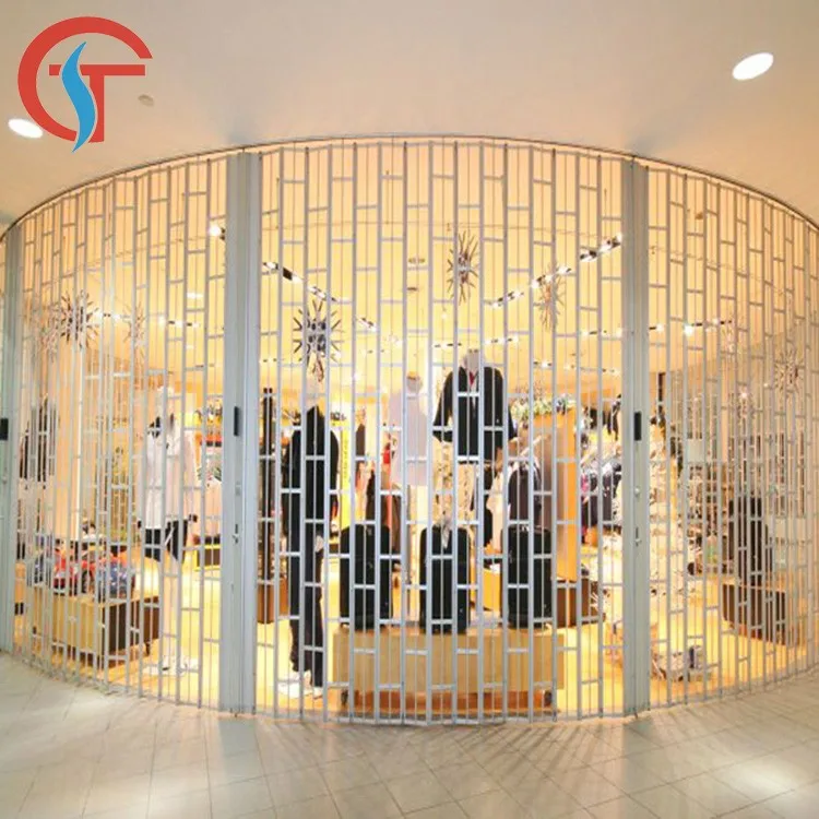 Bar Window Shutter Style Automatic Roll up Grille Doors