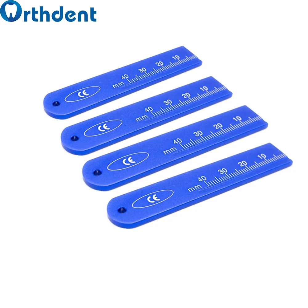 Orthdent 1Pcs Dental Aluminium Endo Rulers Measuring Endodontic Root ...