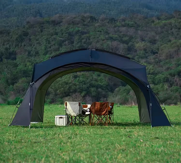 Four-sided Ventilated Dome Outdoor Canopy Multi-person Camping Shade ...