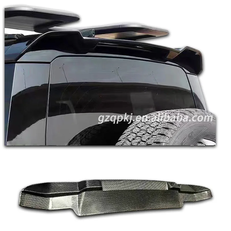 Carbon Fiber Rear Spoiler Top Spoiler for 2020-2022 Land Rover Defender ...