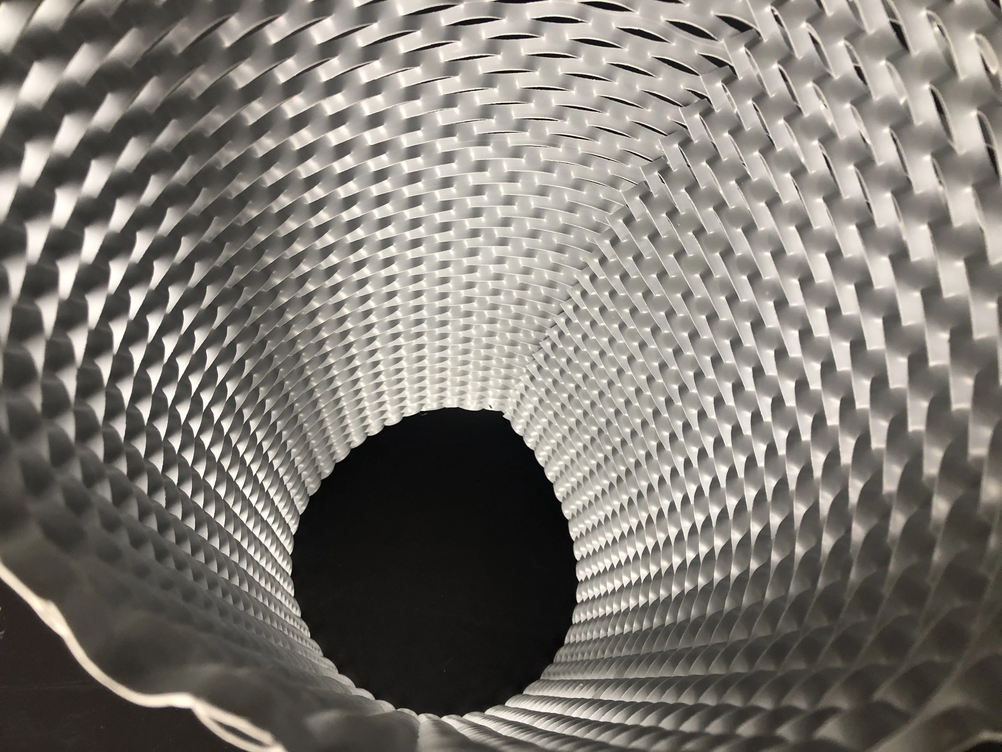 PVC Cooling Tower System Air Inlet Louver Mesh for Round Cooling Tower