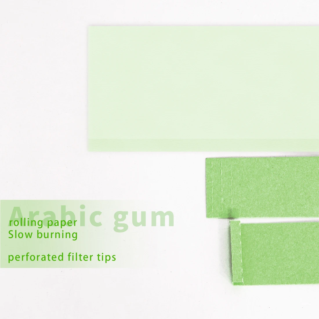 Alien Go Smoking Rolling Paper 1 1/4 Size Organic Green Paper 50 Leaves ...