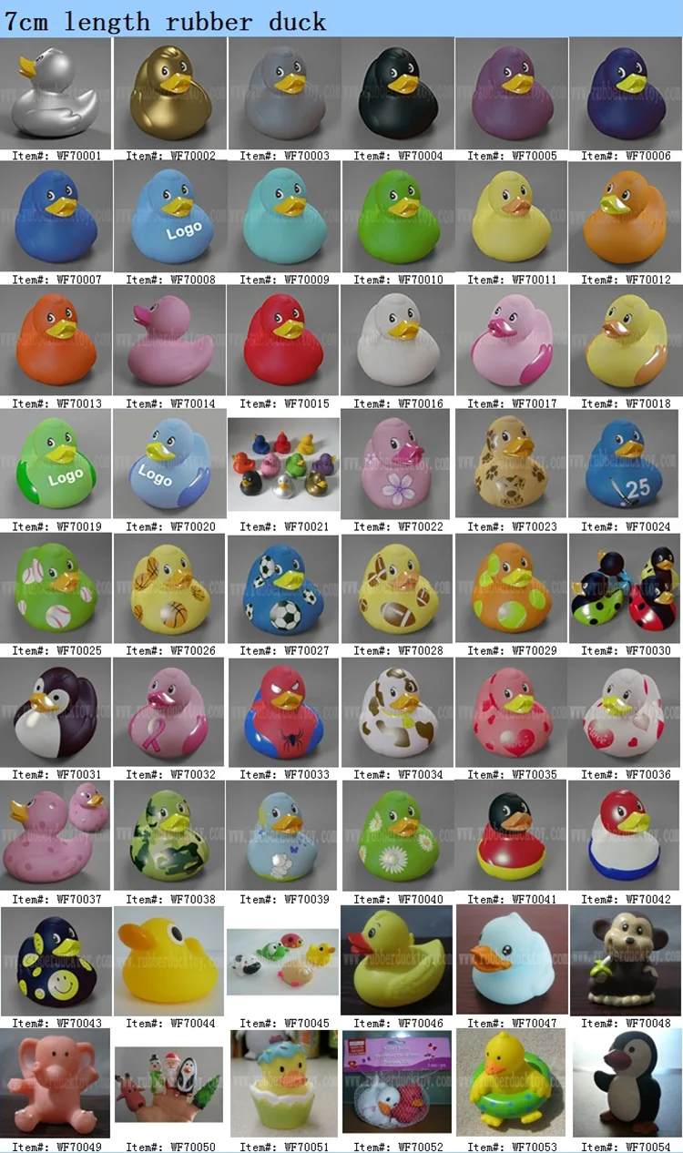 Custom Rubber Duck With 3d Artwork Design, Promotional Rubber Duck With ...