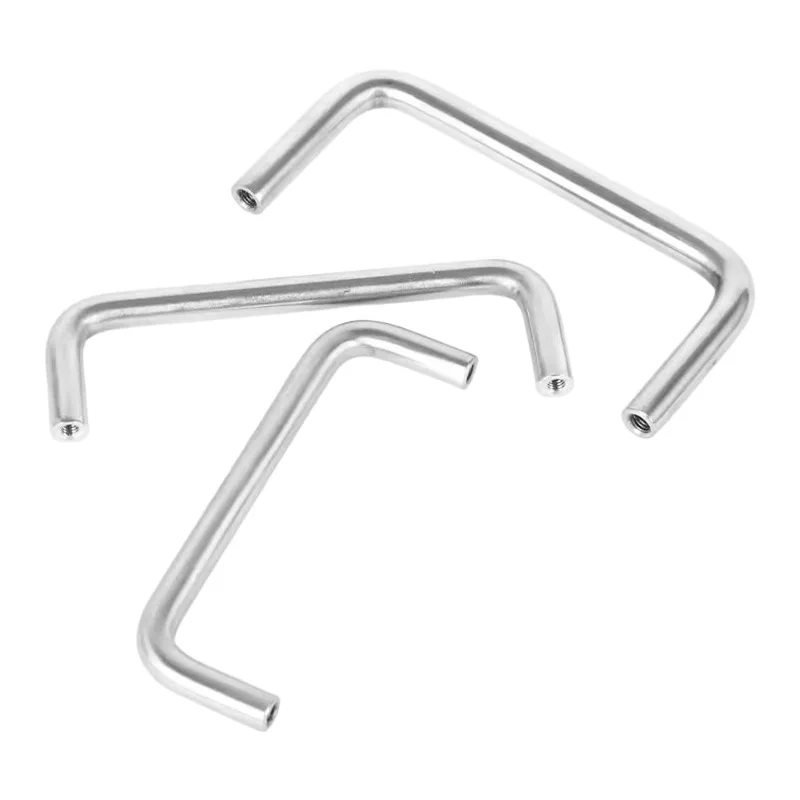 304 Stainless Steel Solid U-shaped Double-bend Handle - Buy Double Bend ...