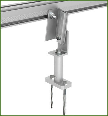 Sunmodo Solar Panel Ground Mount Kit Ground Screw System Solar Aluminum ...