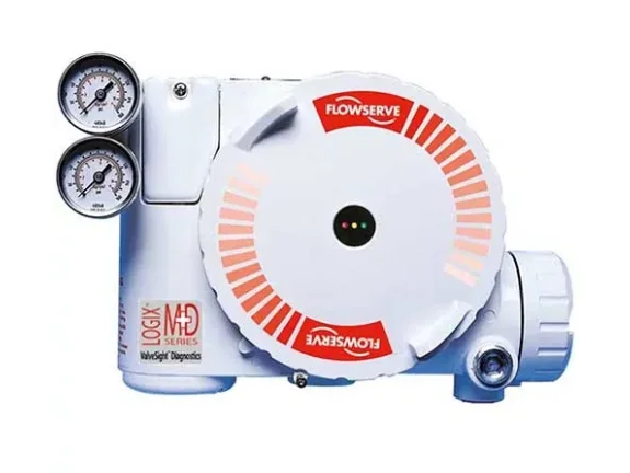 Flow Control Valve With Flowserve 3200md Digital Valve Positioner And ...