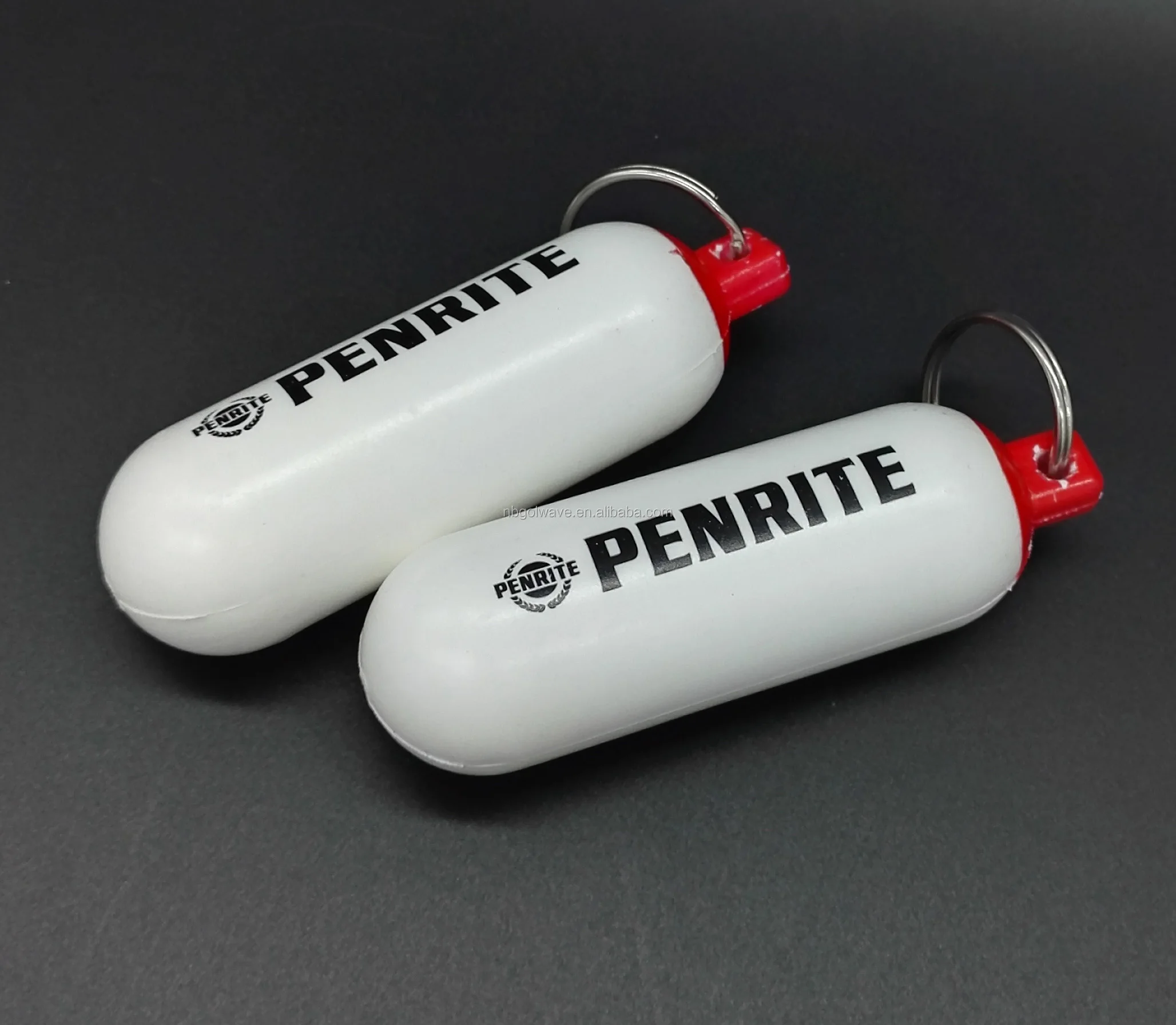 Eco Plastic Floating Keychain Soft Eva Key Ring Floating In Water ...