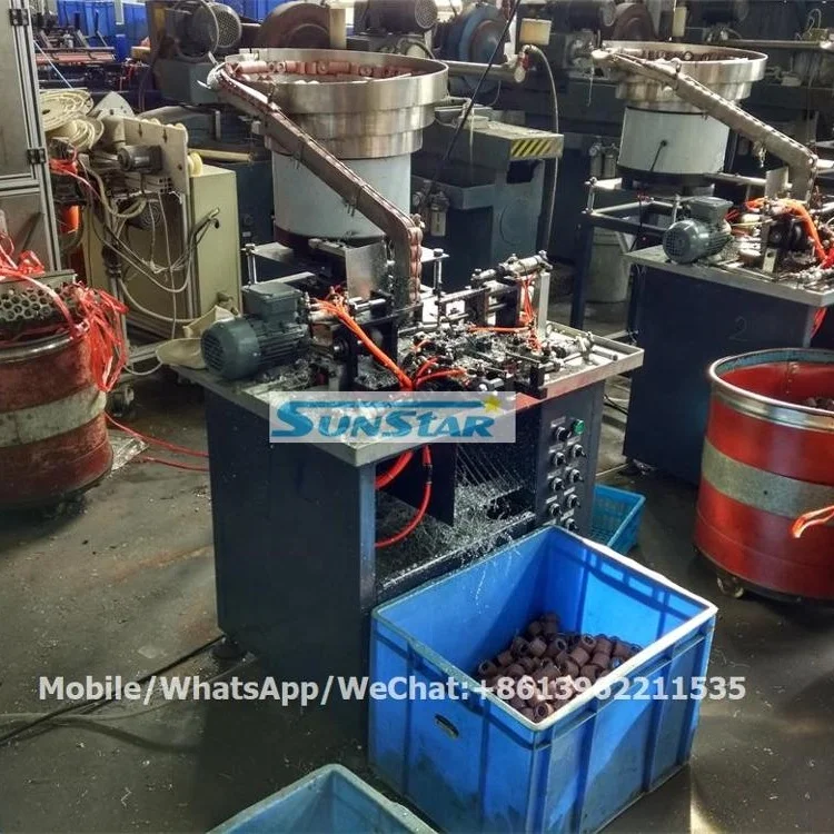 Full Automatic Aluminium Bushing Spinning Cots Inside Chamfering ...