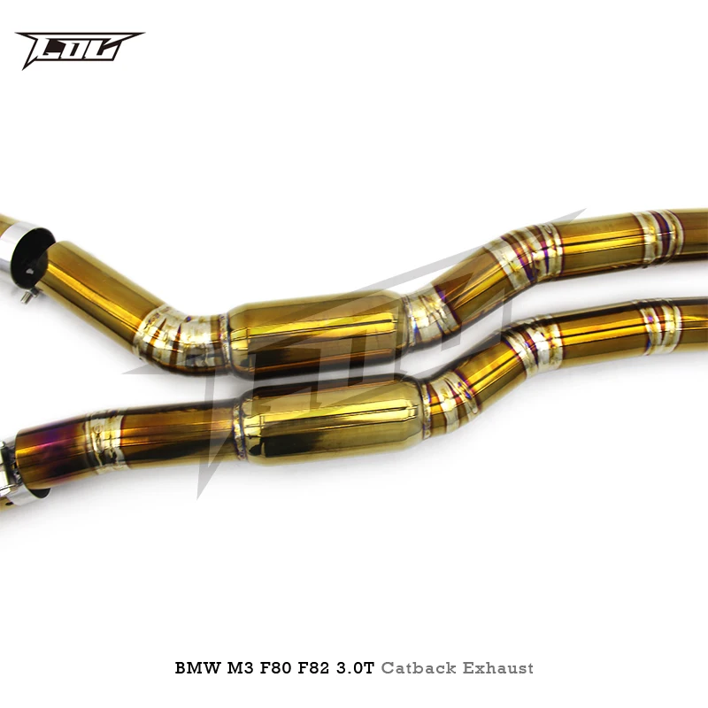 Coc Catback Exhaust For Bmw M3 M4 M2c F80 F82 M2 Competition 3.0t 2015 ...