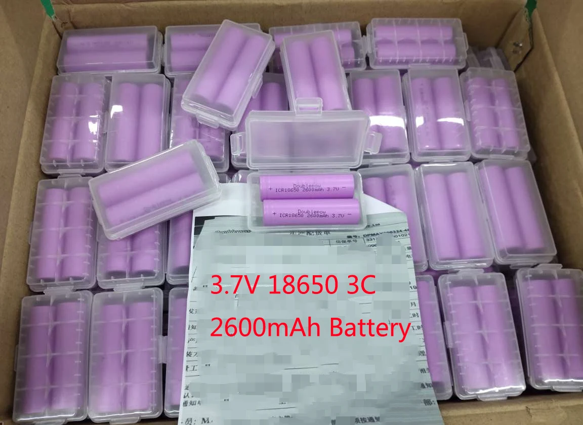 Wholesale 18650 Rechargeable Batteries - High Capacity