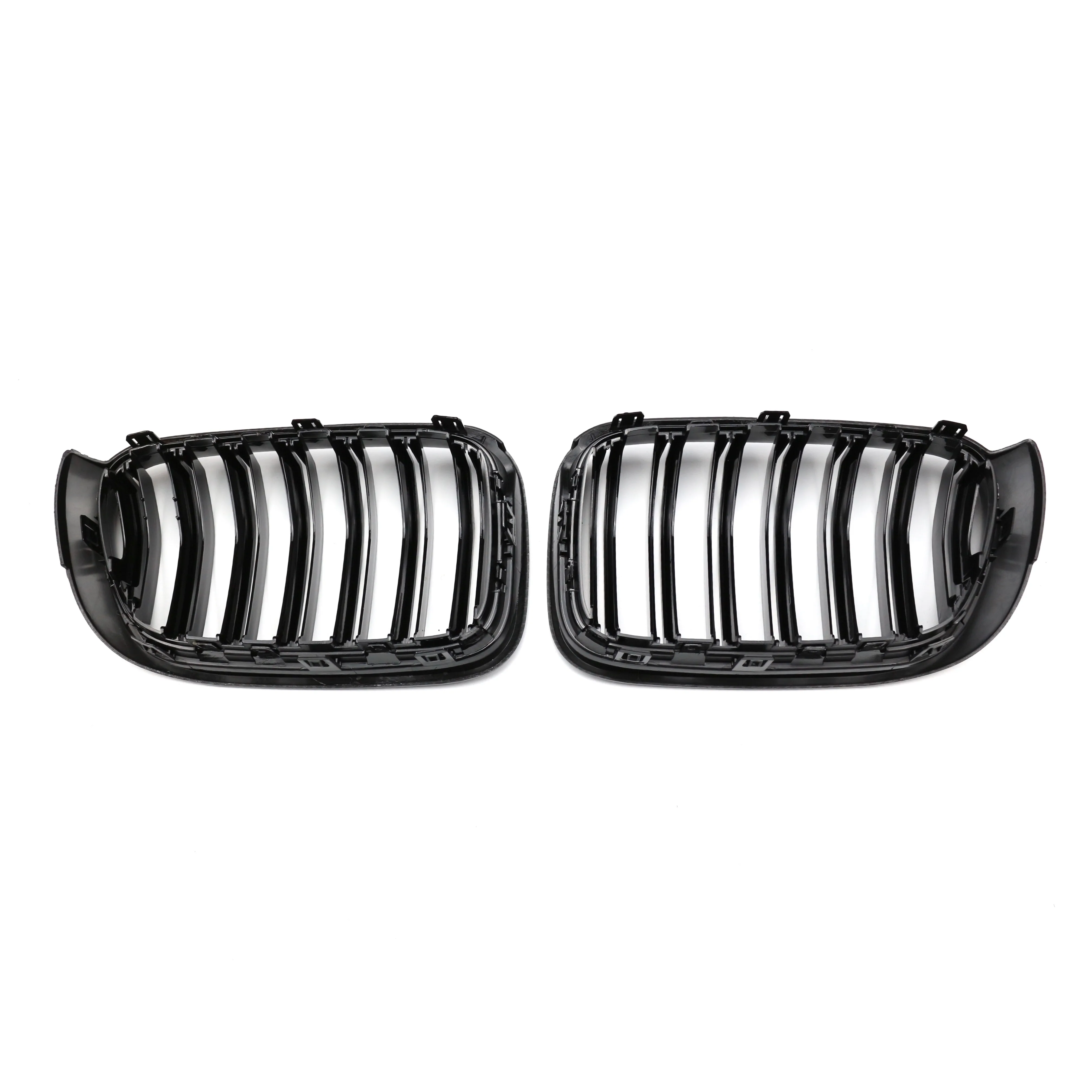 Car Front Bumper Grill Auto Parts Grille Carbon Fiber Front Bumper Dual ...