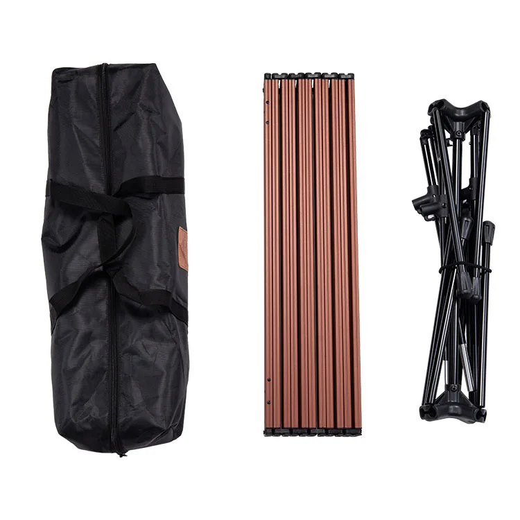 Height Adjustable Legs Ultralight Space Desk Aluminum Alloy Folding ...