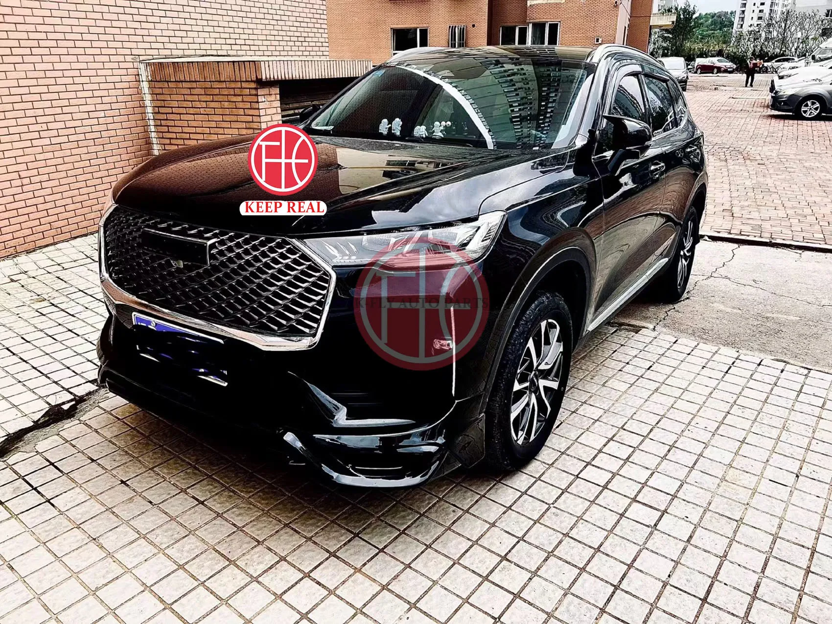 Third-generation Harvard H6 Modified Sport Kit Front Lip Rear Lip Side ...